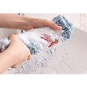 Feblilac Green Fish Koi Bathroom Rug, Japanese Style Bath Rug, Fun Washable Bathroom Mat, Microfiber Bath Mats for Bathroom Living Room Fast Dry