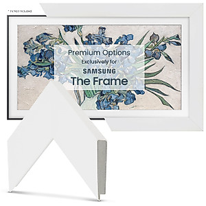 Frame My TV Deco TV Frames - Gloss White Smart Frame Compatible ONLY with Samsung The Frame TV (32", Fits 2021-2024 Frame TV)