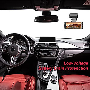 REDTIGER F7NP 4K Dash Cam with Wi-Fi GPS Front and Type c hardwire kit