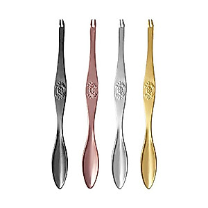 Seafood Forks Picks for Lobster Crab Nut, Lobster Cracker Seafood Tools Clip Needle Fork Picks, Fruit Fork for Crab and Lobster Spoons(Black)