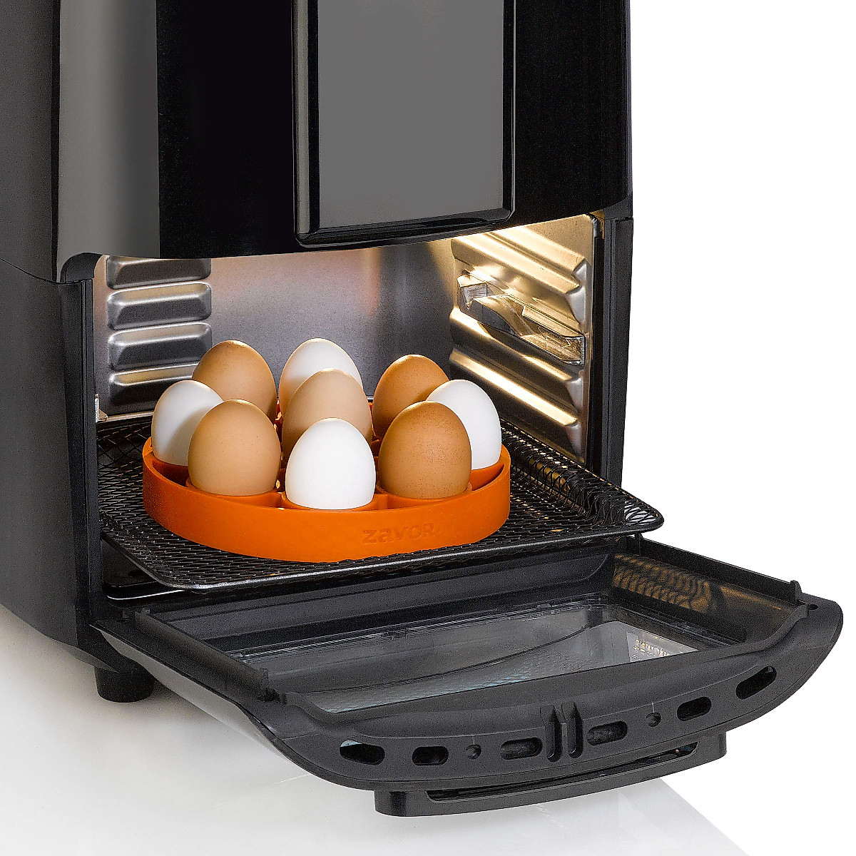 Zavor Silicone Egg Lover's Set | 2-pack Egg Bites Molds + Cooking/Egg Rack for Pressure Cookers, Instant & Stock Pots | BPA-free, Non-scratch Pressure Cooker Accessories Collection