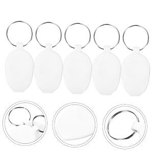 TEHAUX 5pcs Scratch Tickets Scrapers Hanging Craper for Cards Scraper Key Chain Tool Scraper for Pottery Tickets Scraper Keychain Cards Scraper Lucky Stock Plastic