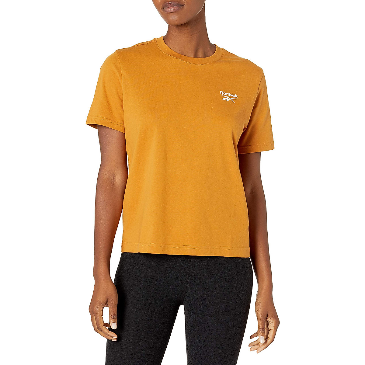 Reebok Split V Tee, Rich Ochre, L