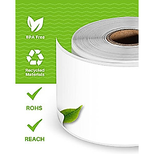 PHOMEMO - Replacement for DYMO 30256-2-5/16" X 4” Shipping Labels, Compatible with Rollo, DYMO Labelwriter 450, 4XL & Zebra Desktop Printers 8 Rolls/2400 Labels