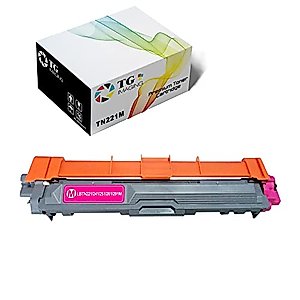 TG Imaging 1-Pack Compatible Toner Cartridge Replacement for TN221 TN225 Toner Cartridge Magenta (1xMagenta) Work for Brother MFC-9130CW MFC-9330CDW MFC-9340CDW HL-3140CW HL-3150CW HL-3180CDW Printer