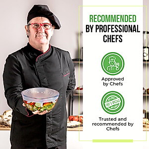 Reusable Silicone Stretch Lids - Stretchy Silicone Lids For Bowls - Reusable Silicone Bowl Covers Reusable - Silicone Covers For Bowls - Silicone Covers For Bowls - Silicone Microwave Cover