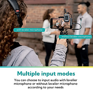 Wireless Handheld Microphone Holder, Saramonic Blink500 PRO HM Mic Stand for Blink500 PRO B1/B2/B3/B4/B5/B6 Transmitter Interview, Report Film, Stage, Speaker, Amplifier, Mixer, iPhone, Camera, Laptop