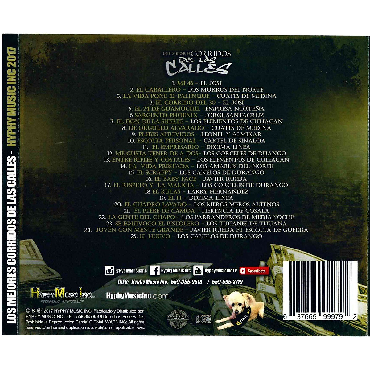 Los Mejores Corridos De Las Calles Vol 1