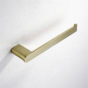Bath Towel Bar Brushed Gold 304 Stainless Steel Towel Hanger, Towel Ring, Towel Rail, Bathroom Hardware Pendant Towel Holder