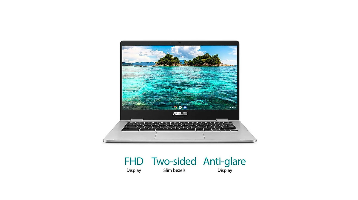 ASUS Chromebook C424M 14-inch FHD Laptop - Lightweight & Portable