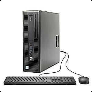 HP ProDesk 600 G2 Small Form Factor PC, Intel Core Quad i5 6500 up to 3.6 GHz, 16GB DDR4, 1TB SSD, WiFi, BT 4.0, VGA, DP, Win 10 Pro 64-Multi-Language Support English/Spanish/French(Renewed)