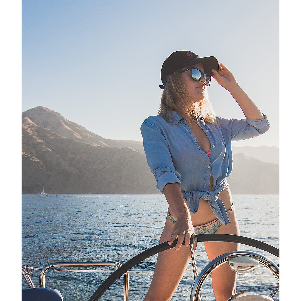 JFiyemrut Vintage City Baseball Cap - Embroidered Cotton Dad Hat,Adjustable Classic Streetwear Baseball Hat Black