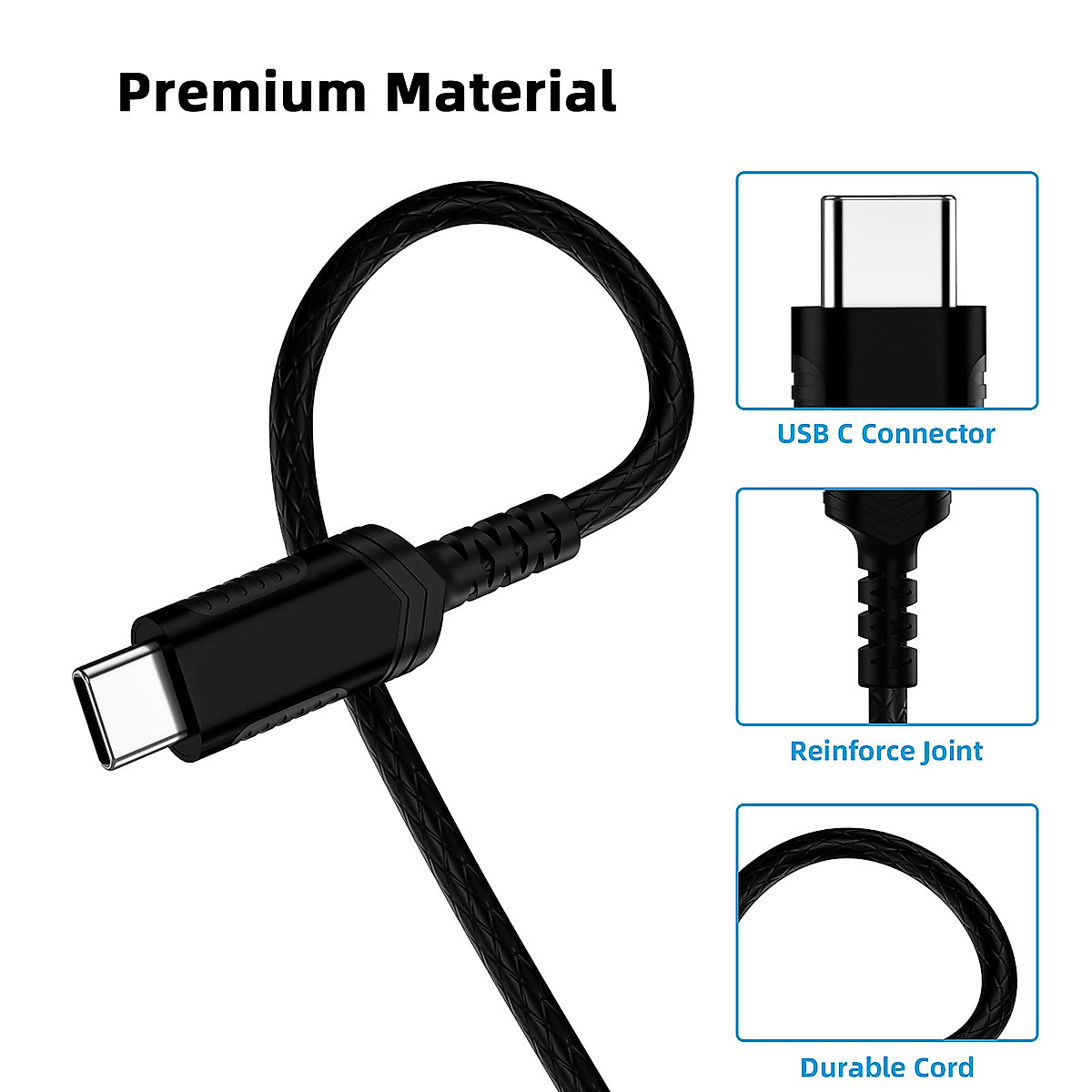 ACAGET Gaming Earbuds, USB C Headphones Wired in Ear Game Headset