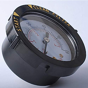Wadoy 190059 Replacement Compatible with Pentair, Excellent Performance Pool Filter Pressure Gauge, Perfectly Replaces Pentair Pool Pressure Gauge