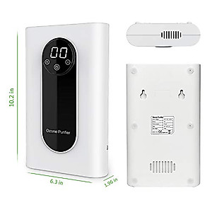 WSTA Portable Ozone Purifier,500mg/h Multipurpose Ozone Machine for Air, Water, Food, Home, Room, Office