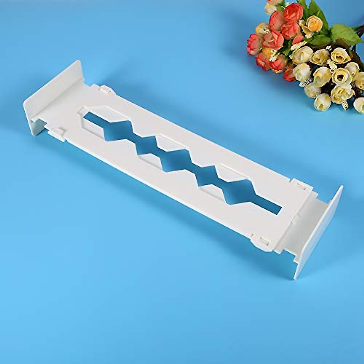 idalinya Drawer Divider Plastic 5 Colors Adjustable Clapboard Home Kitchen Storage Drawer Units Partition Storage Organizer (#1)