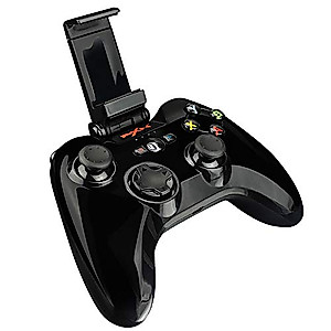 PXN Mfi Game Controller for Iphone Speedy(6603) IOS Gaming Controllers for Call of Duty Gamepad with Phone Clip for Apple TV, Ipad, IPhone (Black)