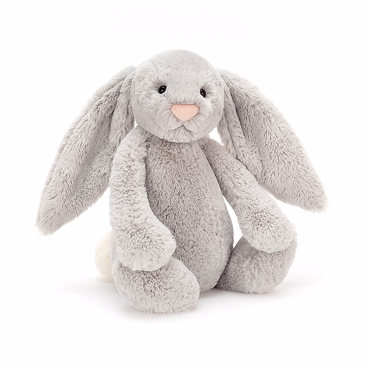 Jellycat Bashful Grey Bunny Stuffed Animal, Large 15 inches | Rabbit and Bunny Plush Toy | Classic Children's Gift