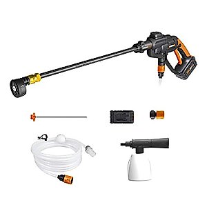 WORX 20V Hydroshot Cordless Pressure Washer WG620.5 Portable Power Cleaner,w/Accessories, 1 * 2.0Ah Battery & Charger Included