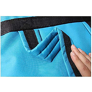 Water-Resistant Art Portfolio Carry Case Bag Backpack 18.6" x 13.9" Student Artist Portfolio for Art Supplies Storage and Traveling Drawing Board Folding Easel Palette Sketch Paper Brushes Pencils