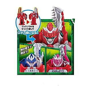 Bandai Kishiryu Sentai Ryusoulger Kishiryu Series 01 02 03 Ryusoul Gattai DX KishiRyuOh Three Knights Set