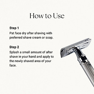 Caswell-Massey ROS After Shave Tonic, Refreshing and Invigorating Post-Shave Care, Masculine Rose Scent, 3.4 Fl Oz