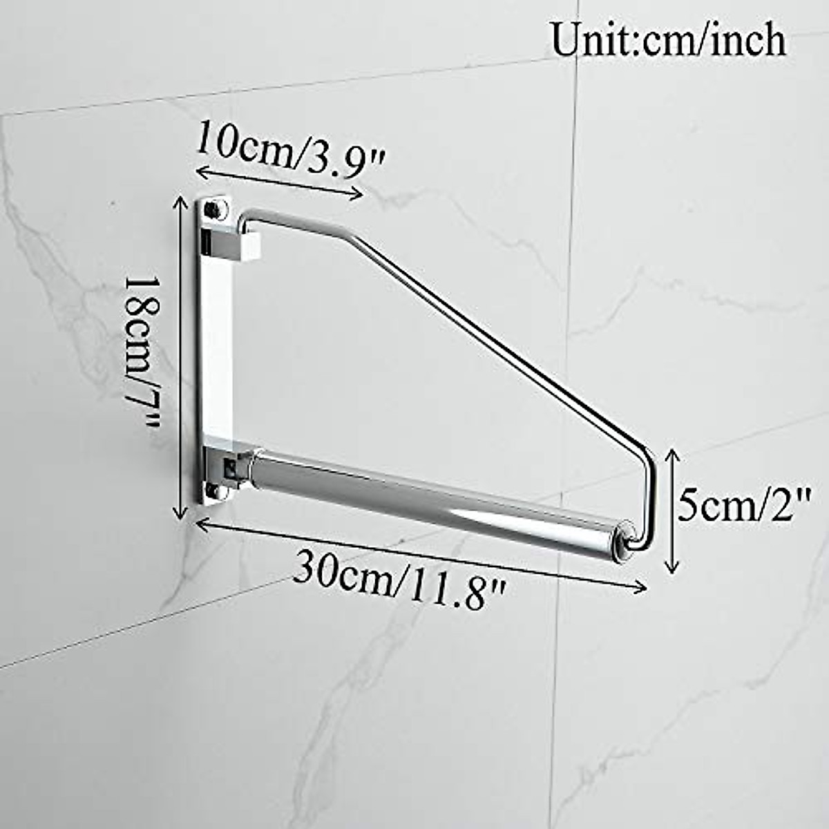 Gudetap Wall Mounted Clothes Drying Rack Solid Brass Drying Racks for Laundry Foldable Clothes Hanger Rack with Swing Arm Holder GT2305C