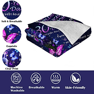 CUDEVS 30th Birthday Gifts for Her, 30th Birthday Gifts for Women, 30th Birthday Gifts Blankets, Gifts for 30th Birthday Woman, 30 Year Old Birthday Gifts for Women