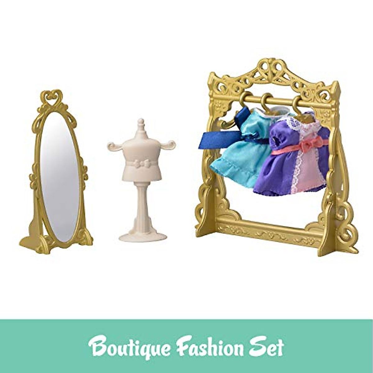 Calico Critters Town Series Grand Department Store Gift Set, 3 - 8 years, Fashion Dollhouse Playset, Figure, Furniture and Accessories Included