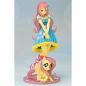 Kotobukiya My Little Pony: Fluttershy (Limited Color Variant Edition) Bishoujo Statue, Multicolor