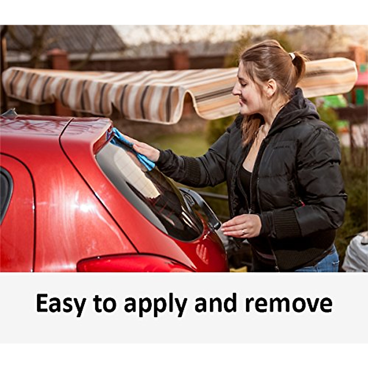 Enjoy It Dean Russo Golden Retriever Car Stickers, Outdoor Rated Vinyl Sticker Decals for Windows, Bumpers, Laptops or Crafts - 2 Pieces