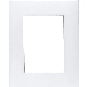 Woodburns Stencil Shop 16x20 Acid Free White Core Picture Mats for 11x14 Pictures