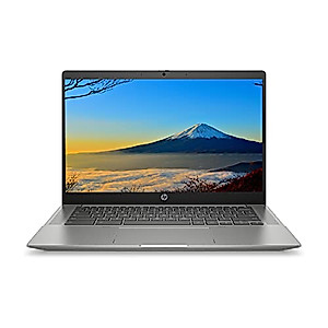 HP 2023 14" HD IPS Chromebook, Intel 11th i3 Processor Up to 4.10GHz, 4GB Ram, 128GB SSD, Super-Fast 6th Gen WiFi, Chrome OS, Dale Gray (Renewed)