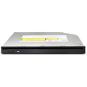 Archgon Internal CD DVD+/-RW Drive Writer Burner Slot-Loading Type for Laptop, Business Desktop Computer, Workstation and Mini Tower PC Model GS40N (w/9.5mm Bezel)
