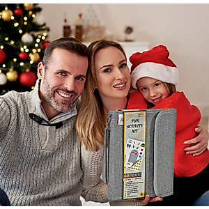 Activity Book for Girls and Boys - Premium Case Includes Large 60-page - 420 Stickers, Rainbow Scratch Papers, Reusable Stickers, Coloring Pencils, Numbers and Letters Stencil - Educational Toys Gift