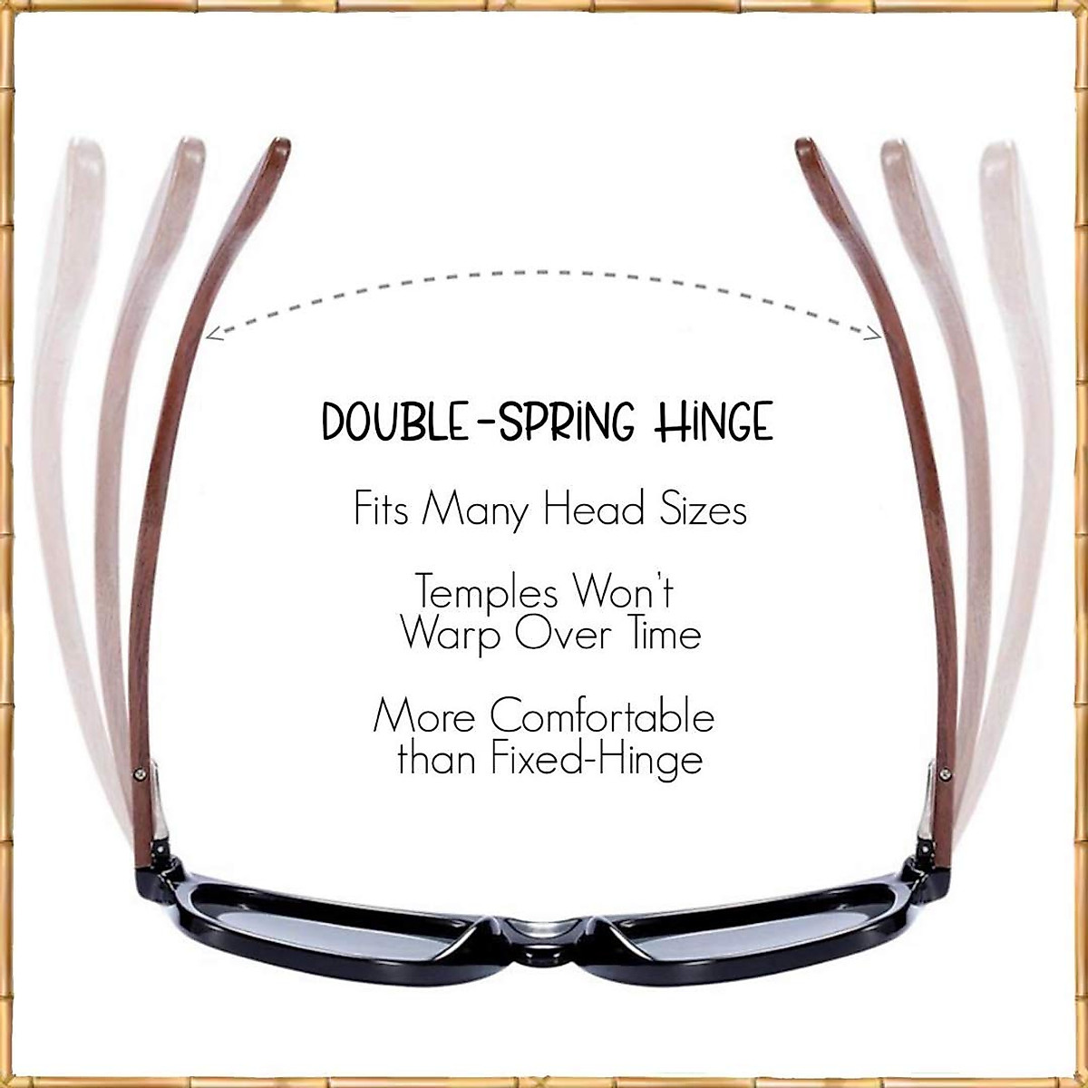 Woodies Zebra Wood Sunglasses with Blue Mirrored Polarized Lens and Real Wooden Frame for Men and Women | 100% UVA/UVB Protection