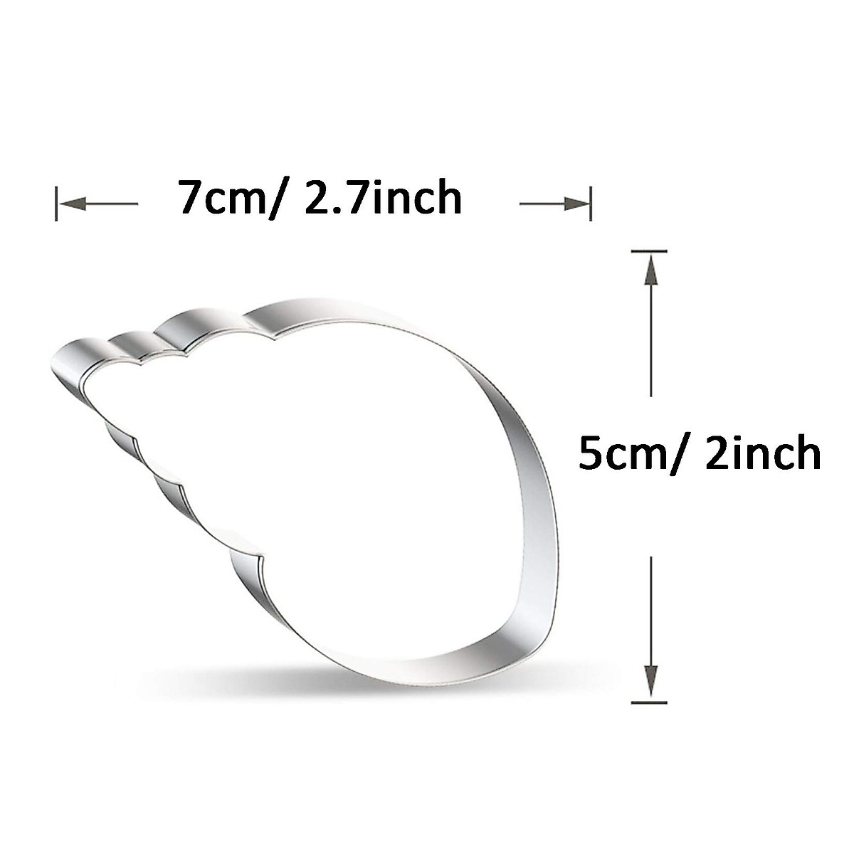 WJSYSHOP Nassariidae Whelk Shell Seashell Conch Cookie Cutter