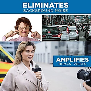 TV Ears 5.8 Digital Wireless Headset System - Long Range, Personal Volume Control, Quiet to Loud, Supports All TVs, Ideal for Seniors & Hearing Impaired, Plug N' Play, No Audio Delay, Dr Rec - 22741