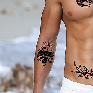 FashionTats Styles inspired by Harry Pop Star Temporary Tattoos | Halloween Costume Tattoos | Cosplay Kits | Skin-Safe | MADE IN USA | Removable