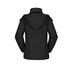 CAMEL CROWN Women's Ski Jacket Winter Snow Coat Warm Fleece Mountain Waterproof Female Jacket