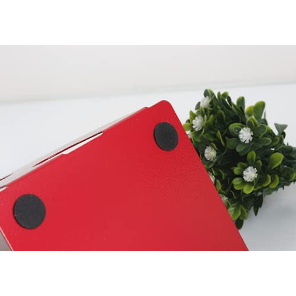 zmgmsmh one Pair Cute Cartoon Elephant Nonskid Bookends Art Bookend Metal Bookends (Red)