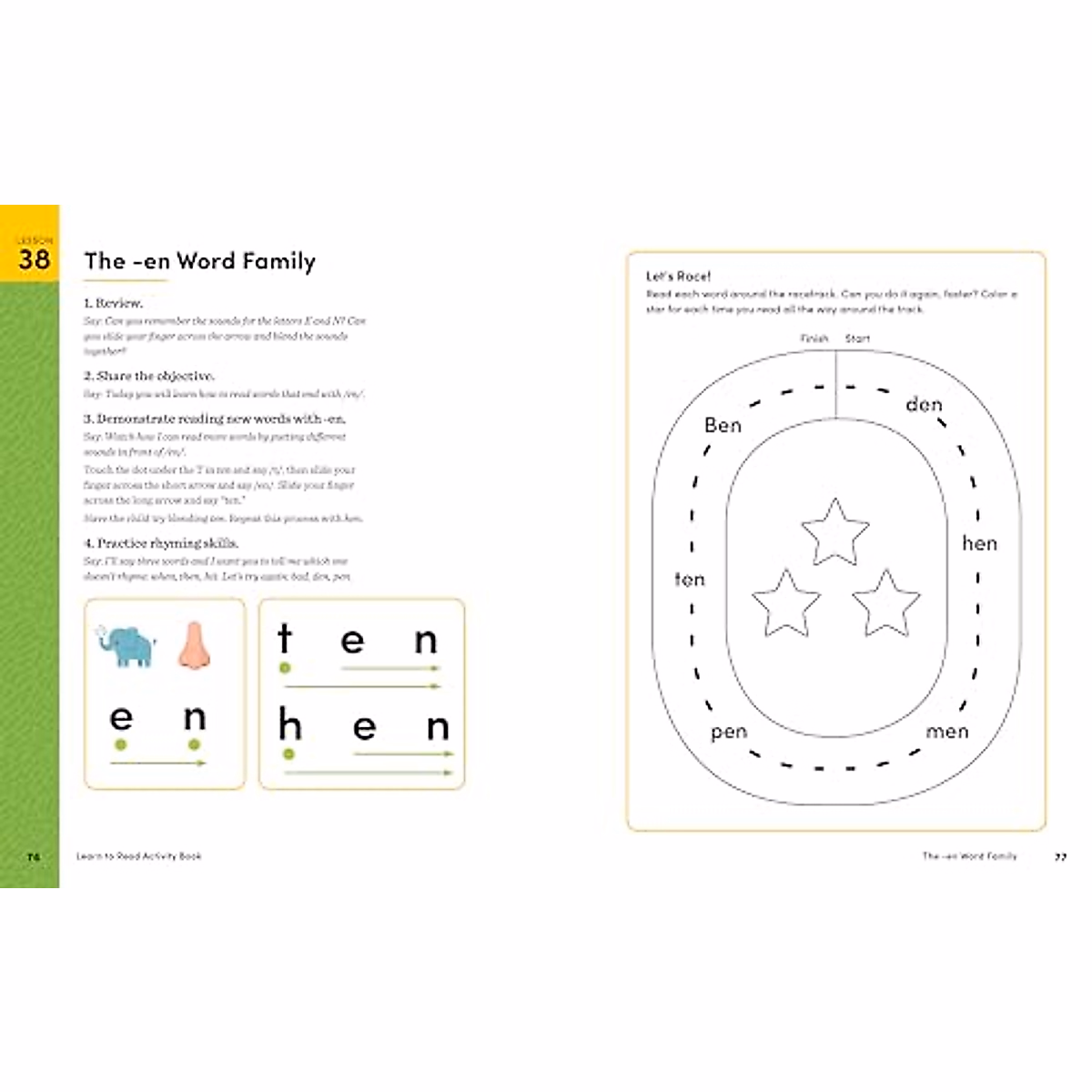 Learn to Read Activity Book: 101 Fun Phonics Lessons to Teach Your Child to Read