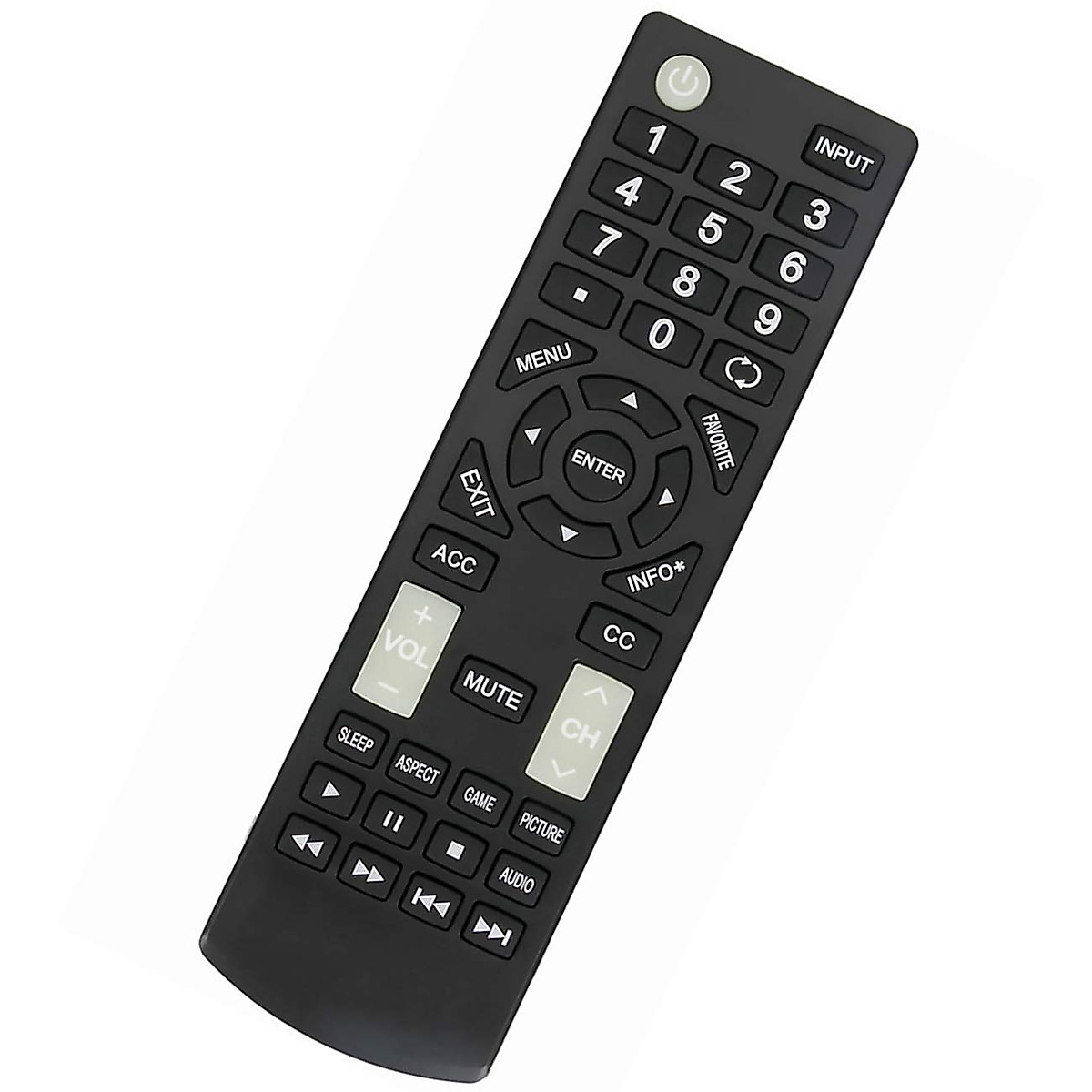 Replacement Remote Control fit for Insignia TV HDTV NS-40D510NA21 NS-19D310NA21 NS-32D310NA21 NS-24D310NA21 NS40D510NA21 NS19D310NA21 NS32D310NA21 NS24D310NA21