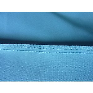 Formosa Covers 9ft Umbrella Replacement Canopy 6 Ribs in Light Blue (Canopy Only)