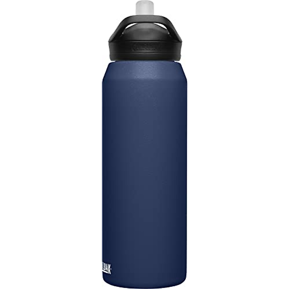CamelBak eddy+ Water Bottle with Straw 32 oz - Insulated Stainless Steel, Navy