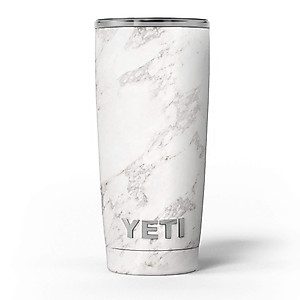 Design Skinz Slate Marble Surface V4 - Skin Decal Vinyl Wrap Kit Compatible with The Yeti Rambler Cooler Tumbler Cups