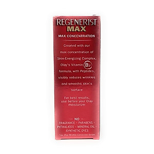 Olay Niacinamide Serum MAX Wrinkle Reducing, Fragrance – Free, 1.3oz. (40 mL)