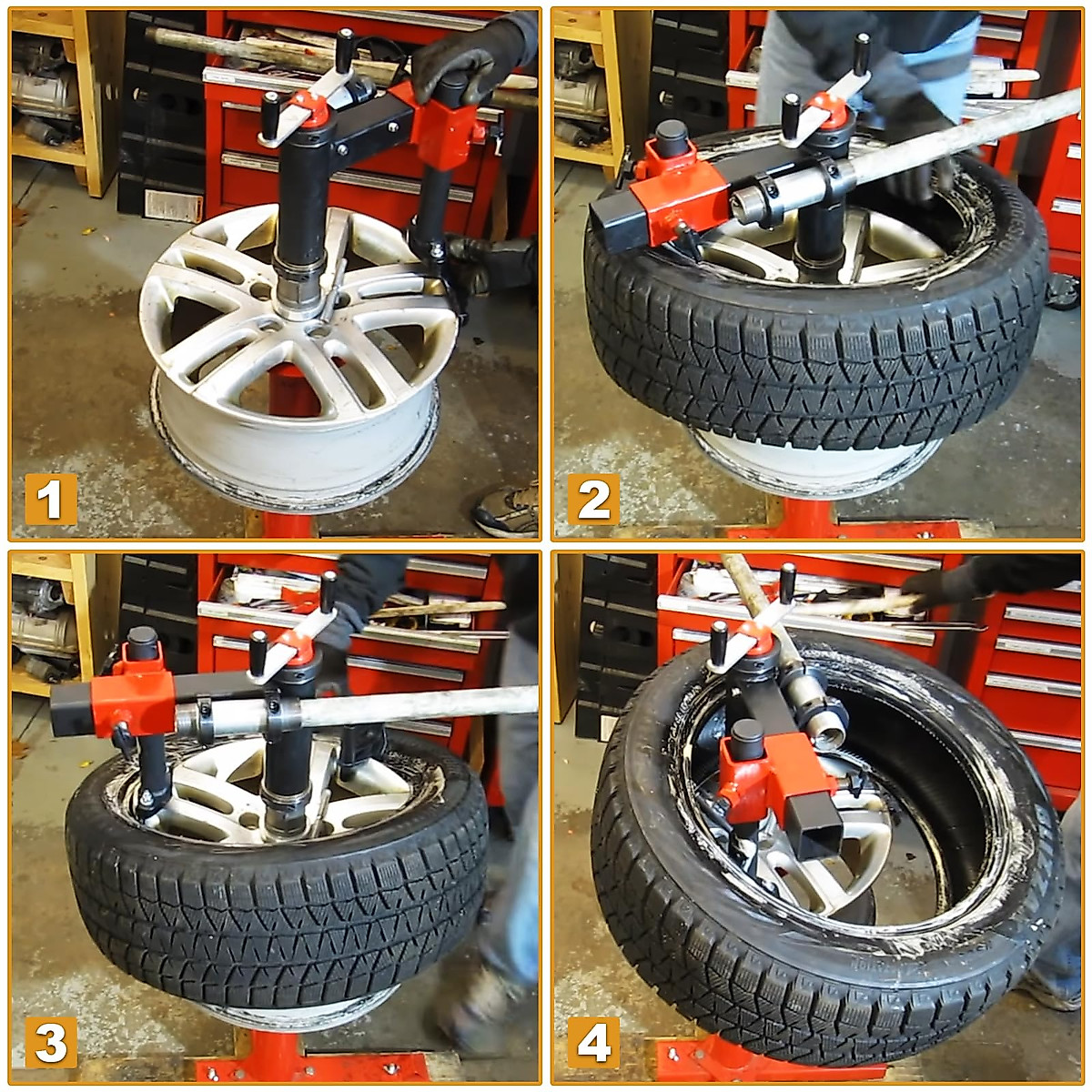 showingo Tire Changer Nylon Mount Demount Head Kit Duck Head Replacement for John Bean Duck Head,24335 - Snap On,24335 -Hofmann, 24335 -Accuturn,20024335 -FMC Tire Changer Machines (5 Pack)