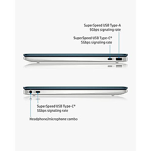 HP Chromebook 14 Laptop, Intel Celeron Processor, 4 GB RAM, 32 GB eMMC, 14” HD (1366 x 768), Display, Chrome OS, Webcam & Dual Mics, Work, School, Entertainment, Long Battery Life (14a-na0120nr, 2021)