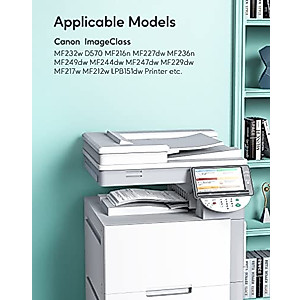 Sepeey Compatible for Canon 137 Black Toner Cartridge, Use with Canon ImageClass MF216n MF227dw MF236n MF249dw MF242dw MF244dw MF247dw MF229dw MF232w MF212w D570 LPB151dw Printer, 2Pack Replacement